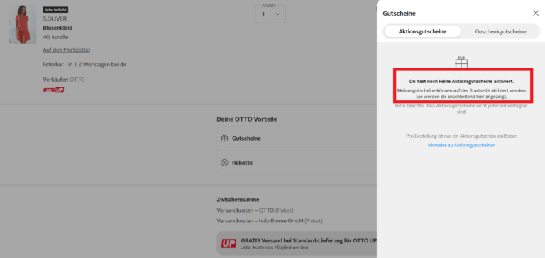 OTTO Rabattcode: 50% + 15€ Rabatt + 2 weitere - Juni 2026