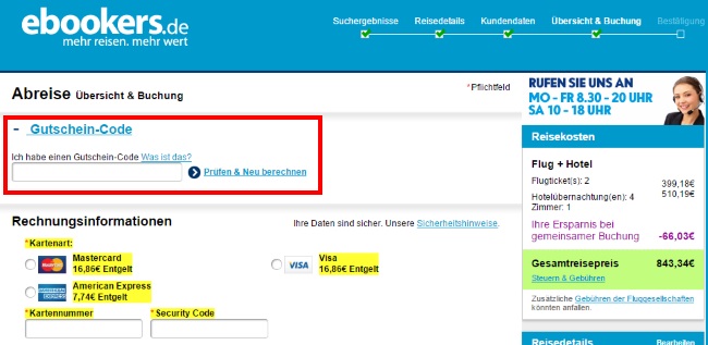 eBookers Gutschein Mai 2025 • 60% Rabatt, 10 weitere