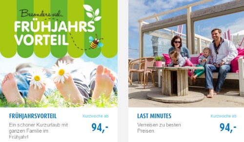 Roompot Gutschein April 2025 • Ab 313€ Rabatt & mehr